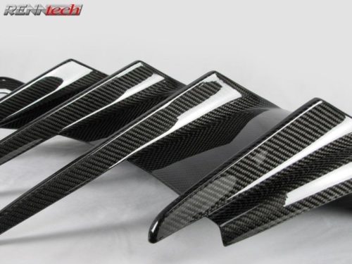 Mercedes CLS63 AMG (2006-2011) - RENNtech Carbon Fibre Rear Diffuser ...