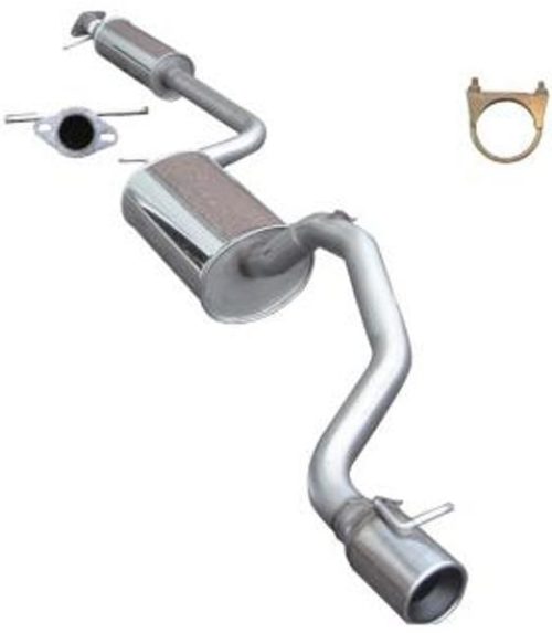 Ford Focus Mk1 Mongoose Cat Back Exhaust System 1.6/ 1.8/ 2.0/ ST170 ...