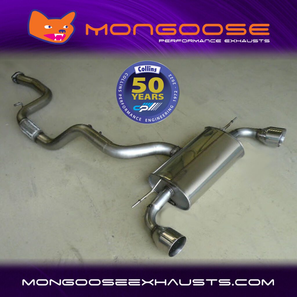 Mongoose Exhaust System for Ford Focus mk2 RS - Collins Performance