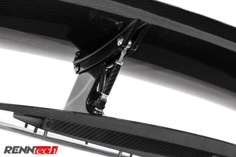 Mercedes AMG GT (2018on) - RENNtech Carbon Fibre Adjustable Rear Wing ...