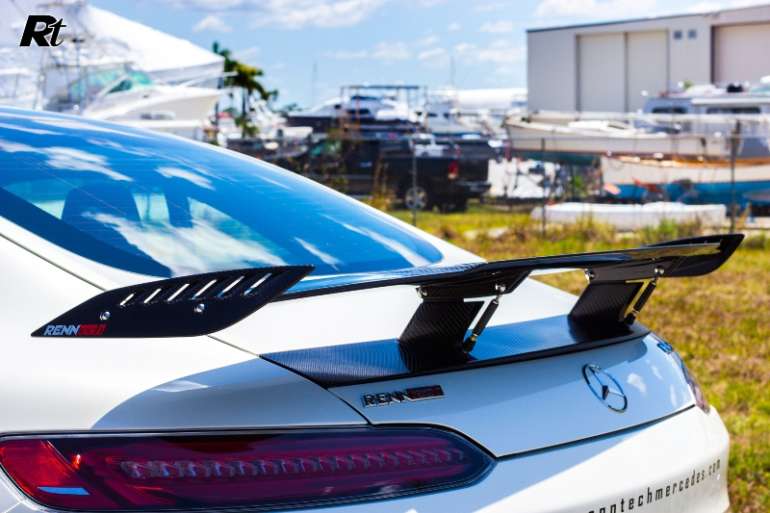 Mercedes AMG GT-S (2015-2017) - RENNtech Carbon Fibre Adjustable Rear ...