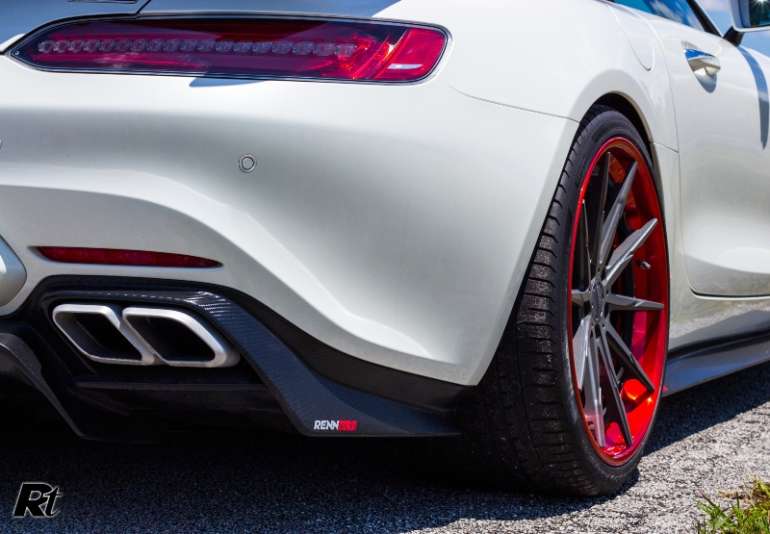 Mercedes AMG GT (2018on) - RENNtech Carbon Fibre Rear Diffuser ...