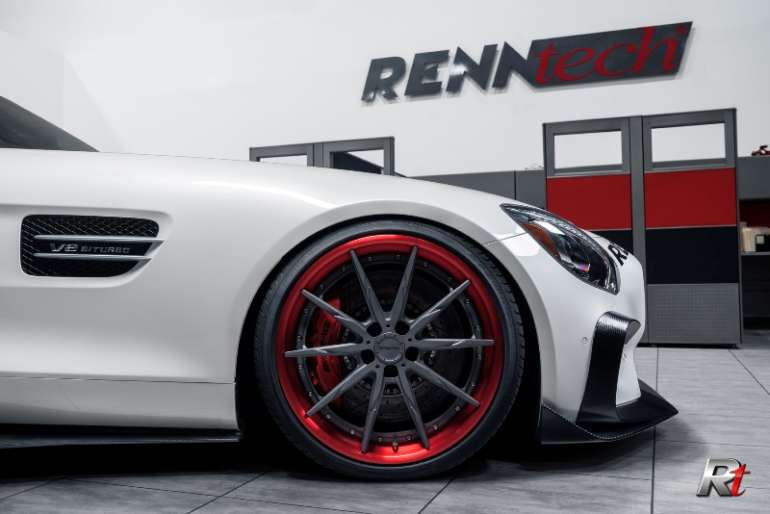 Mercedes AMG GT-S (2015-2017) - RENNtech Carbon Fibre Front Splitter ...