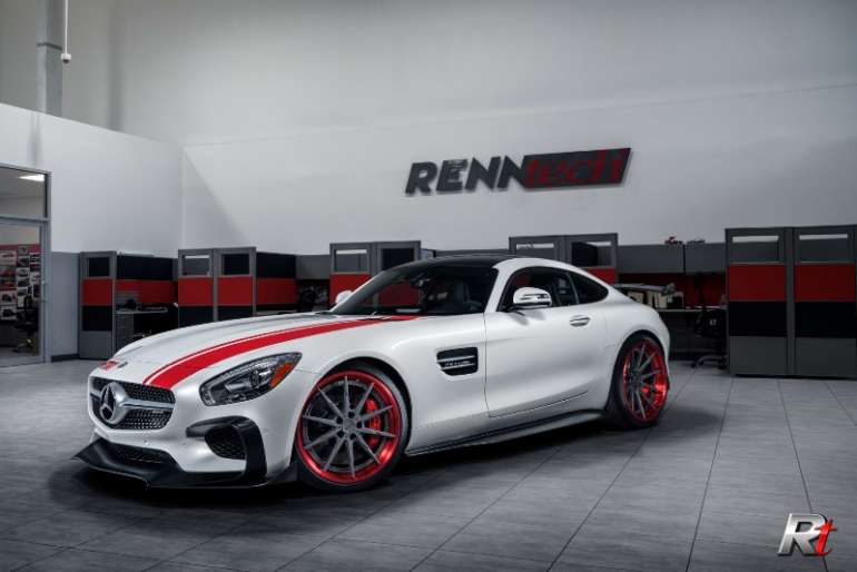 Mercedes AMG GT (2018on) - RENNtech Carbon Fibre Adjustable Rear Wing ...