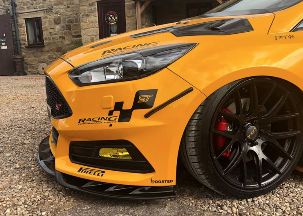 Delta Styling Front Splitter for Focus ST250 Facelift Hatchback ...