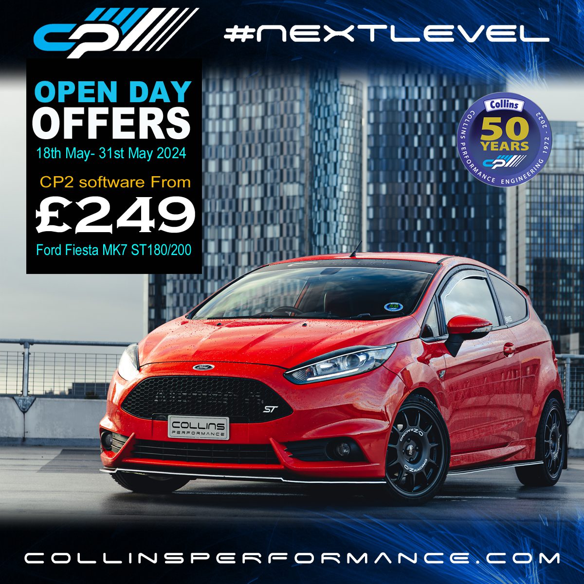 Ford Fiesta MK7/7.5 ST180 - CP2 Software - Collins Performance